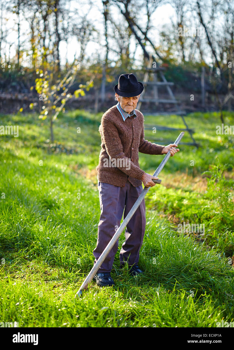 Mowing With Scythe High Resolution Stock Photography and Images - Alamy