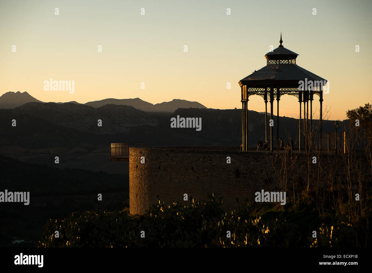 Ronda spain mountains sunset hi-res stock photography and images - Alamy
