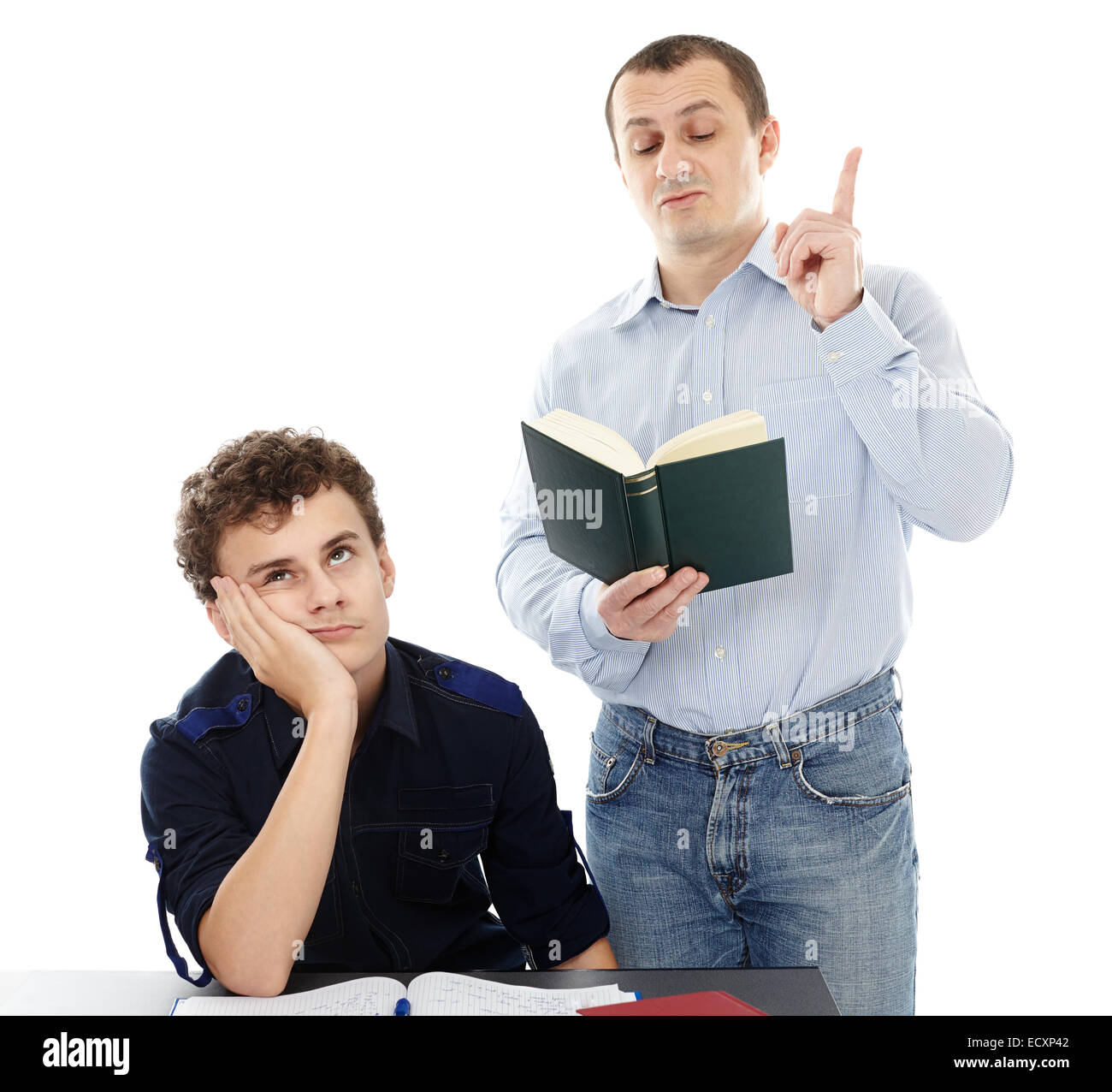 Child lecturing parent hi-res stock photography and images - Alamy