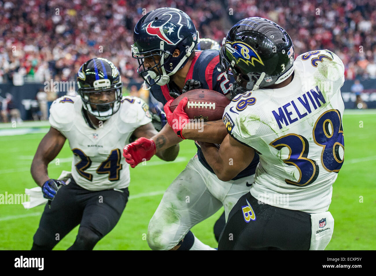 Houston, Texas, USA. 21st Dec, 2014. Houston Texans running back Arian ...