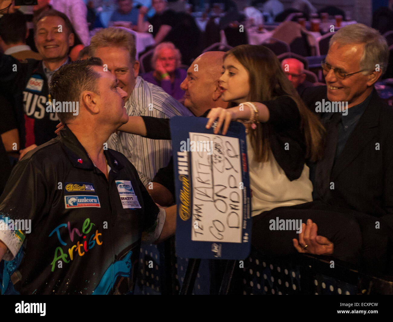 London, UK. 21st Dec, 2014. William Hill World Darts Championship ...