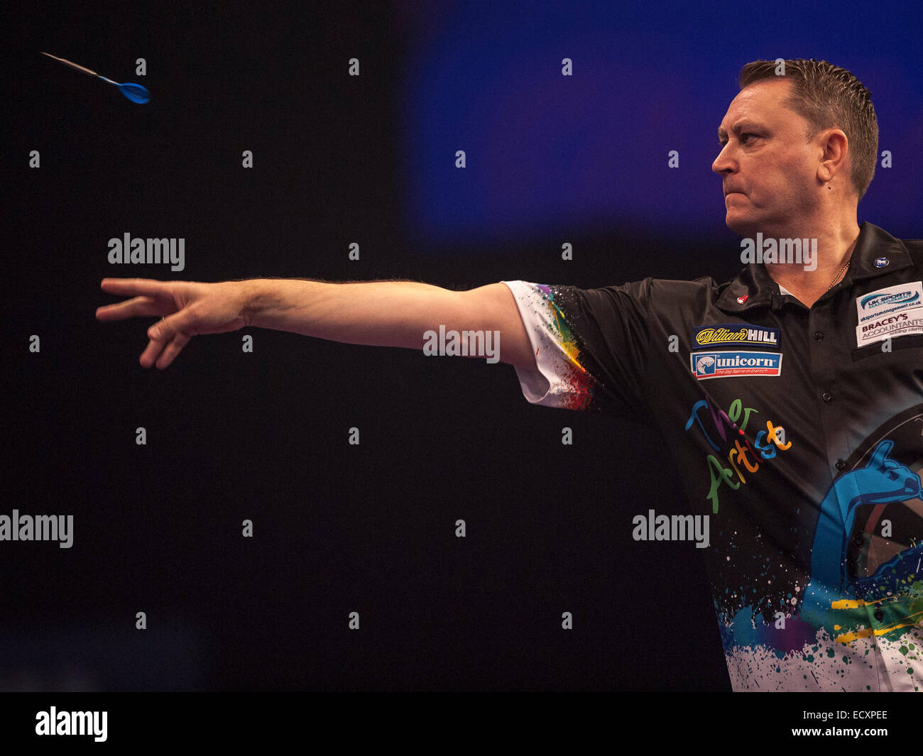 London, UK. 21st Dec, 2014. William Hill World Darts Championship ...