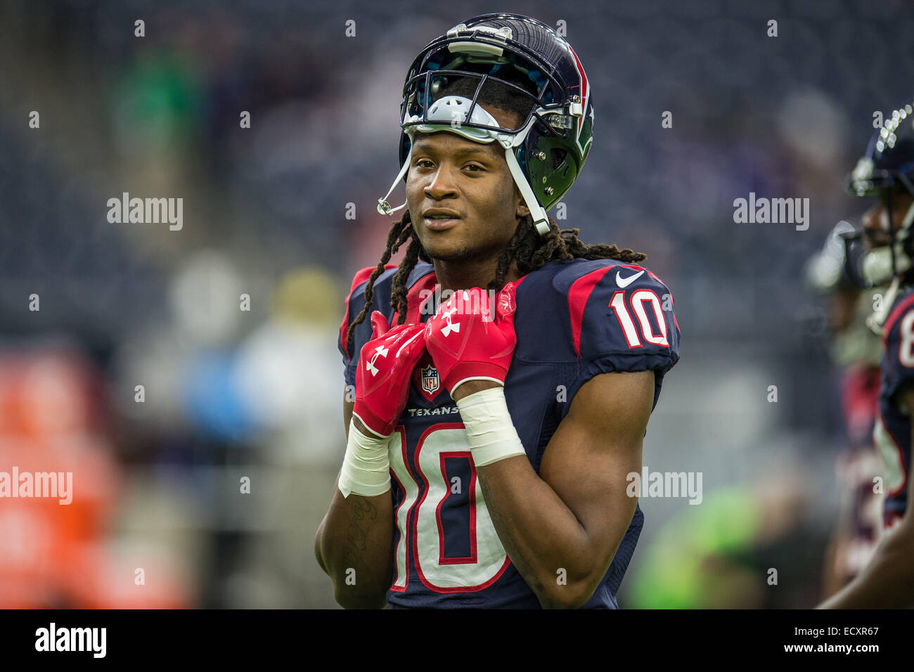 Houston, Texas, USA. 21st Dec, 2014. Houston Texans wide receiver ...