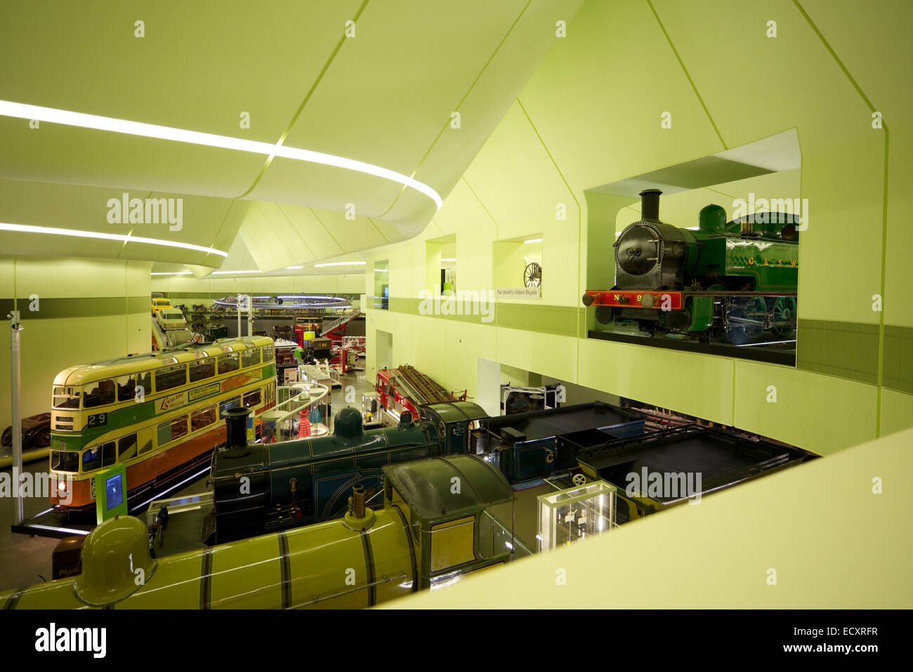 Interior transport museum riverside museum hi-res stock photography and ...