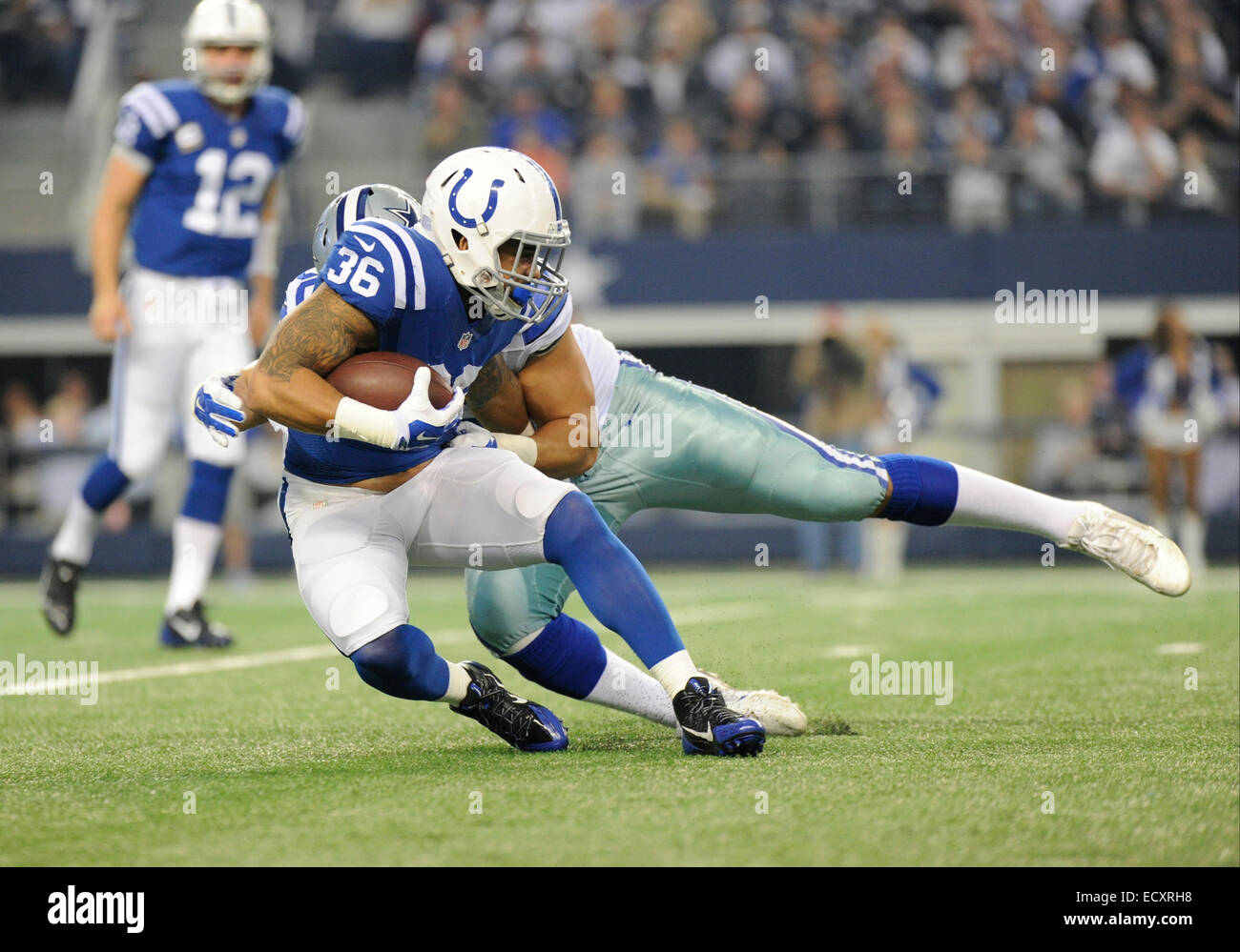 Dallas, Texas, USA. 21st Dec, 2014. Indianapolis Colts running back Dan ...