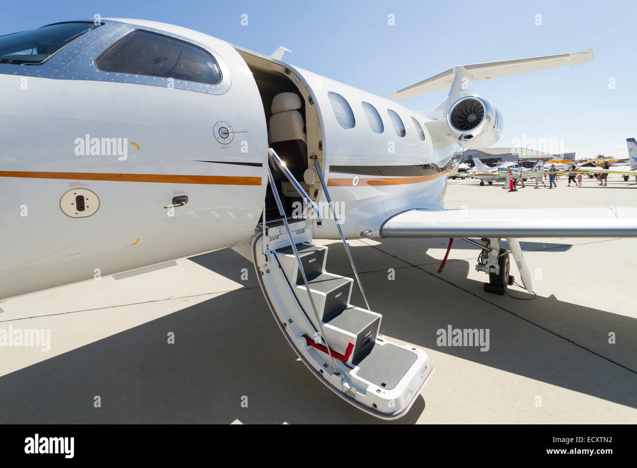 Boarding A Private Plane