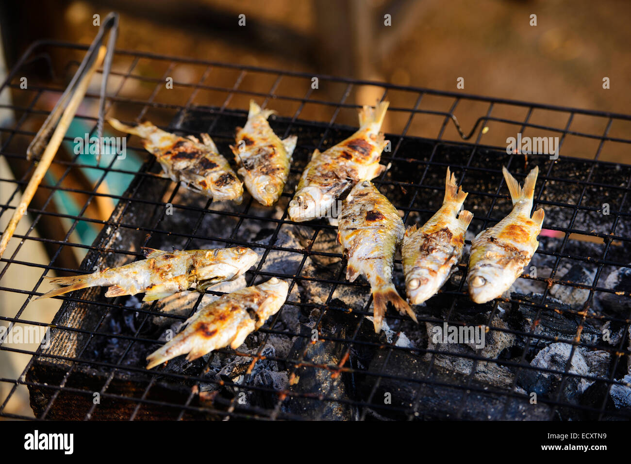 Fish barbecue grill barbecue hi-res stock photography and images - Alamy