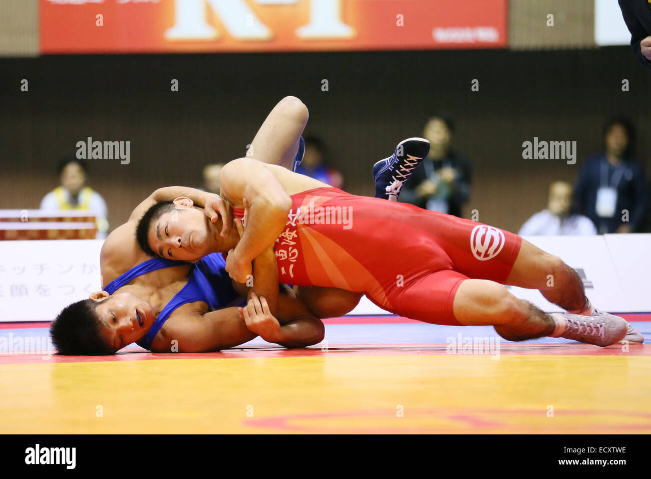 nd Yoyogi Gymnasium, Tokyo, Japan. 21st Dec, 2014. Tomohiro Inoue, DECEMBER 21, 2014 - Wrestling ...