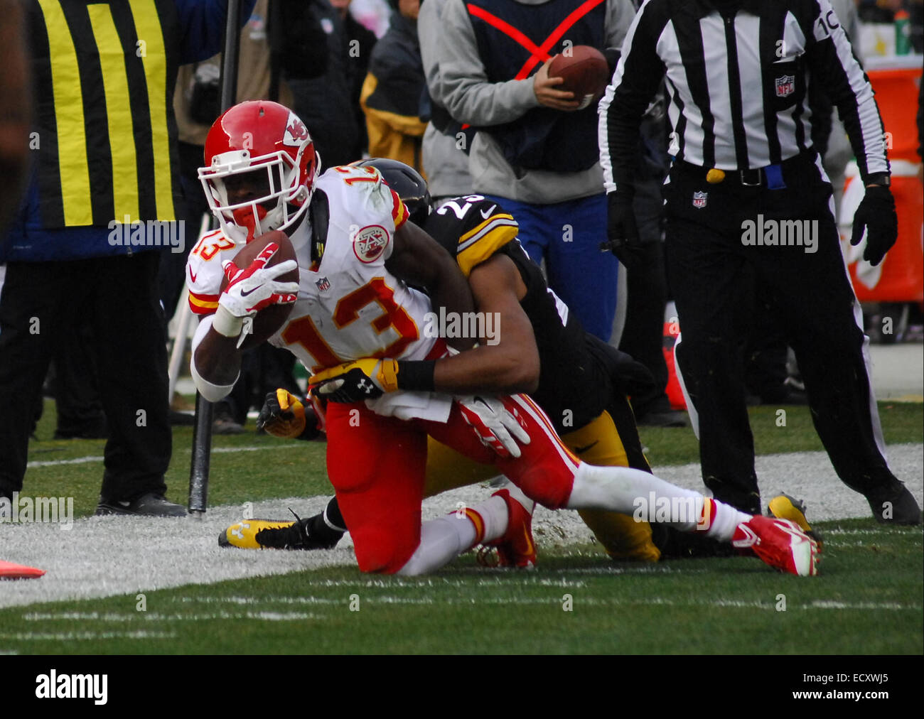 Dec 21st, 2014: De'Anthony Thomas #13 during the Pittsburgh Steelers vs ...