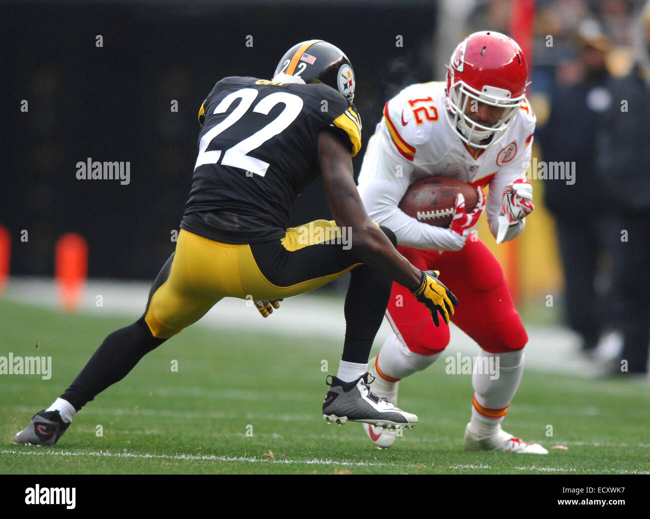 Dec 21st, 2014: Albert Wilson #12 during the Pittsburgh Steelers vs ...