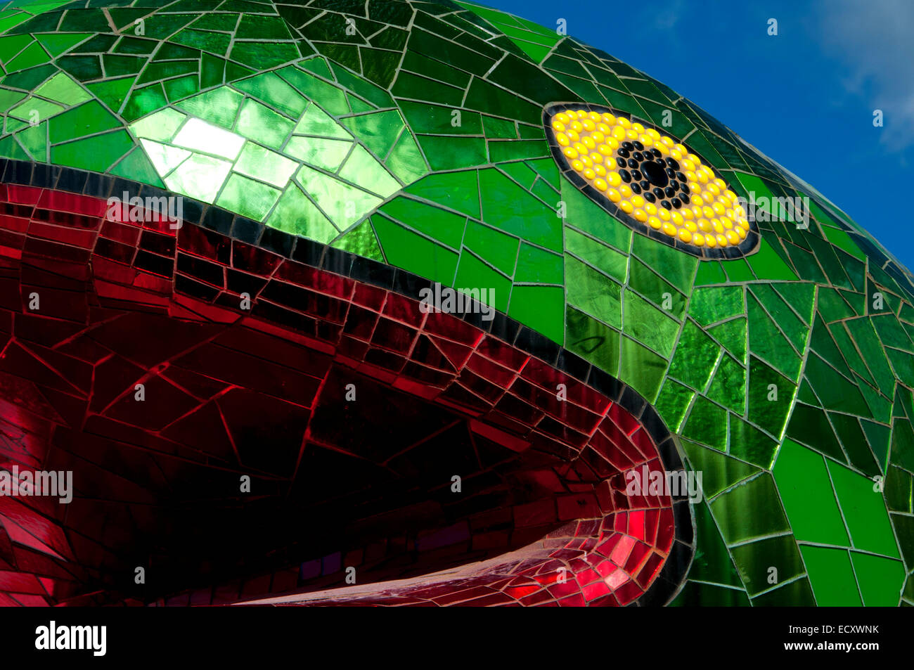 Snake Wall, Queen Califia's Magical Circle (Niki de Saint Phalle), Kit ...