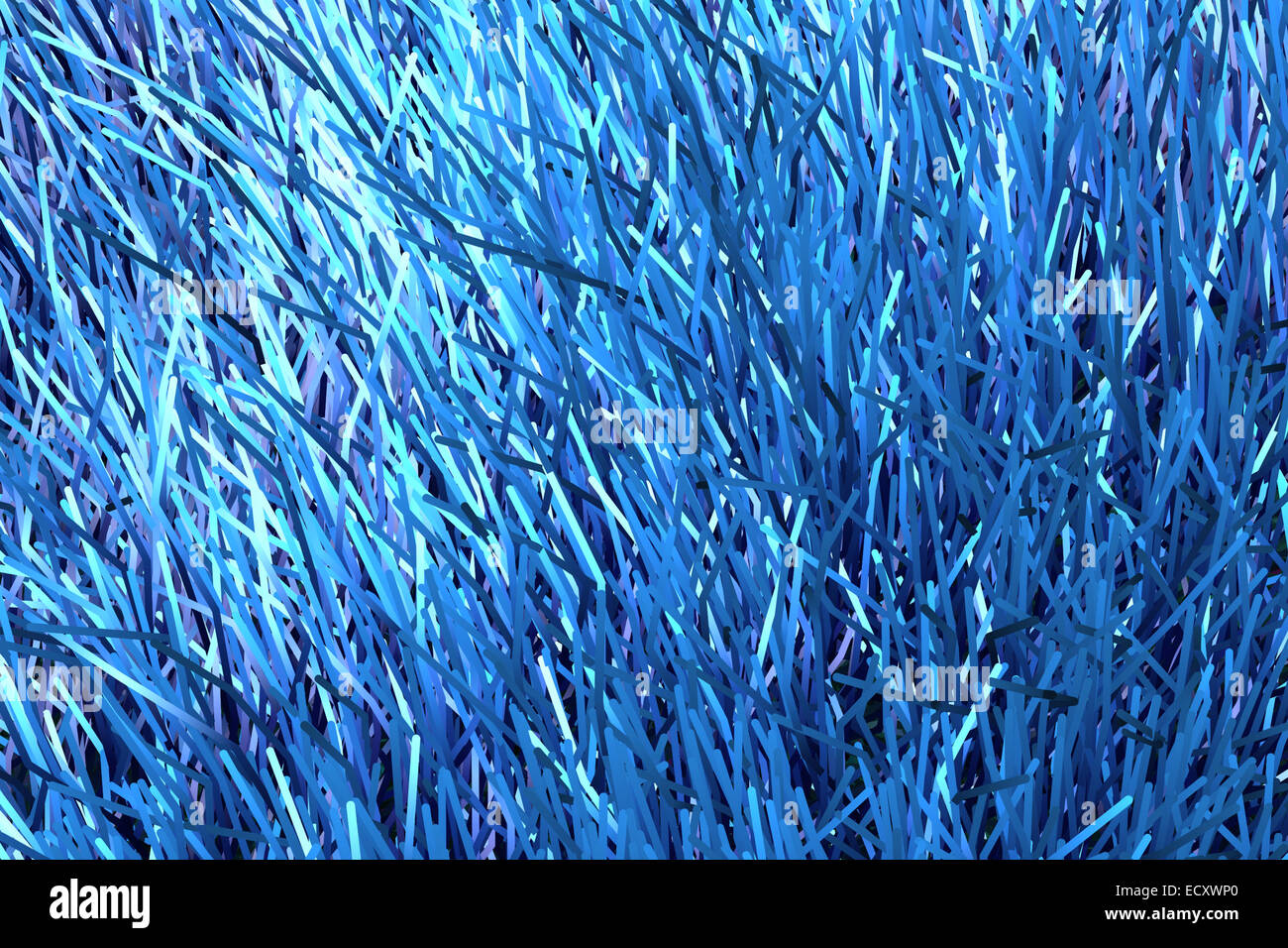 hair grass background in multiple blue Stock Photo - Alamy