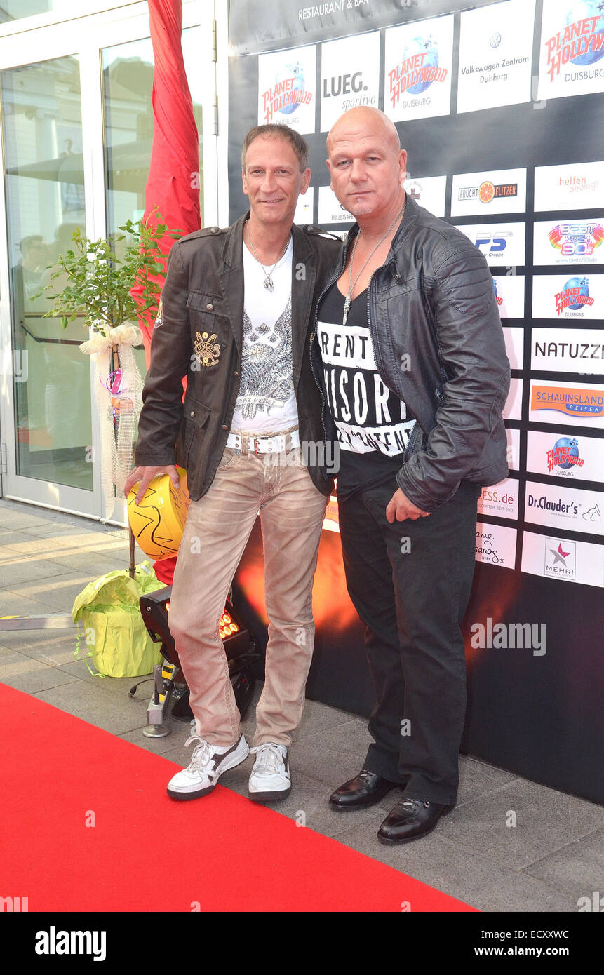 Grand Opening of Planet Hollywood at City Palais. Featuring: Juergen ...