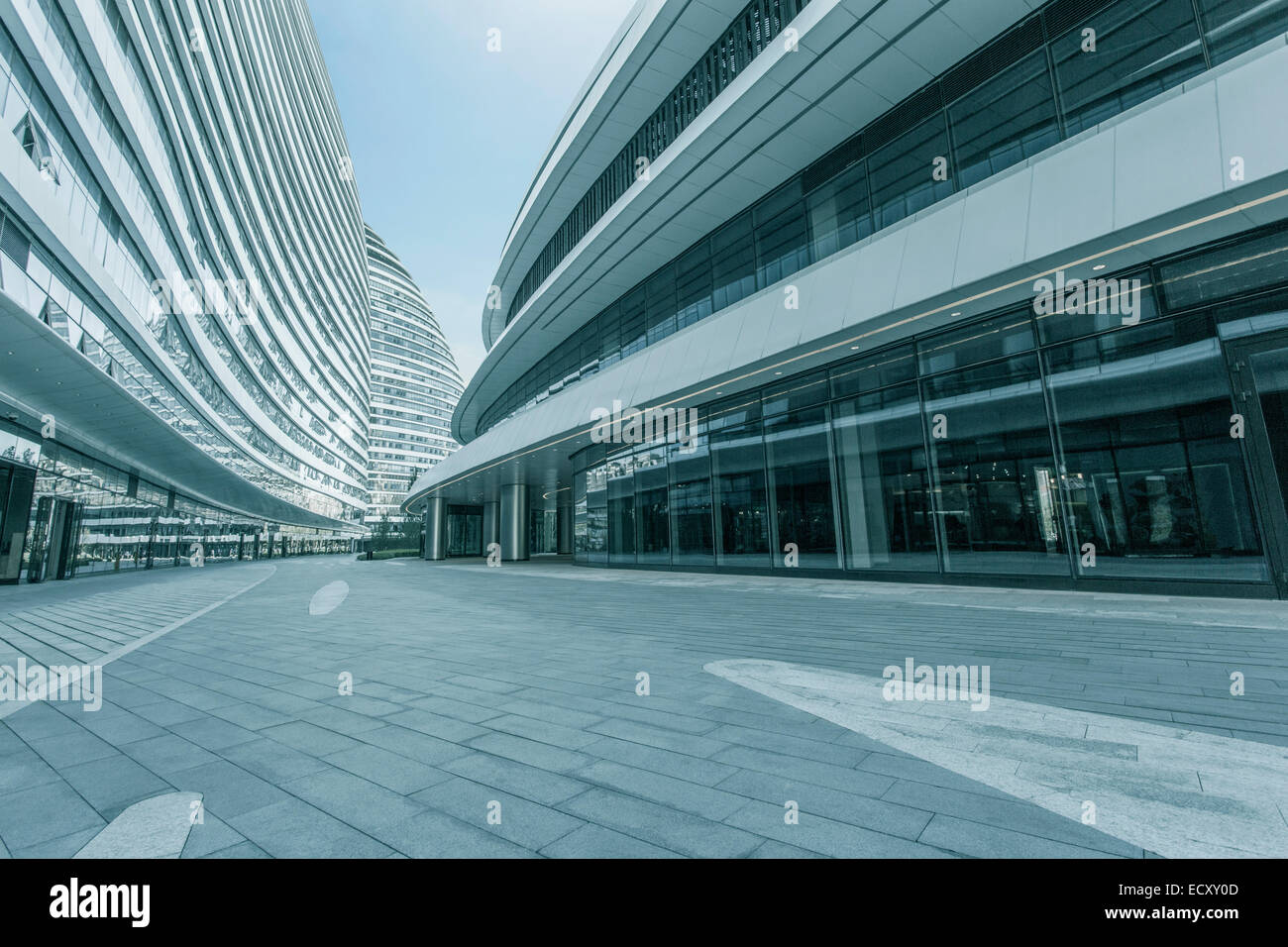 Beijing wangjing soho Stock Photo - Alamy