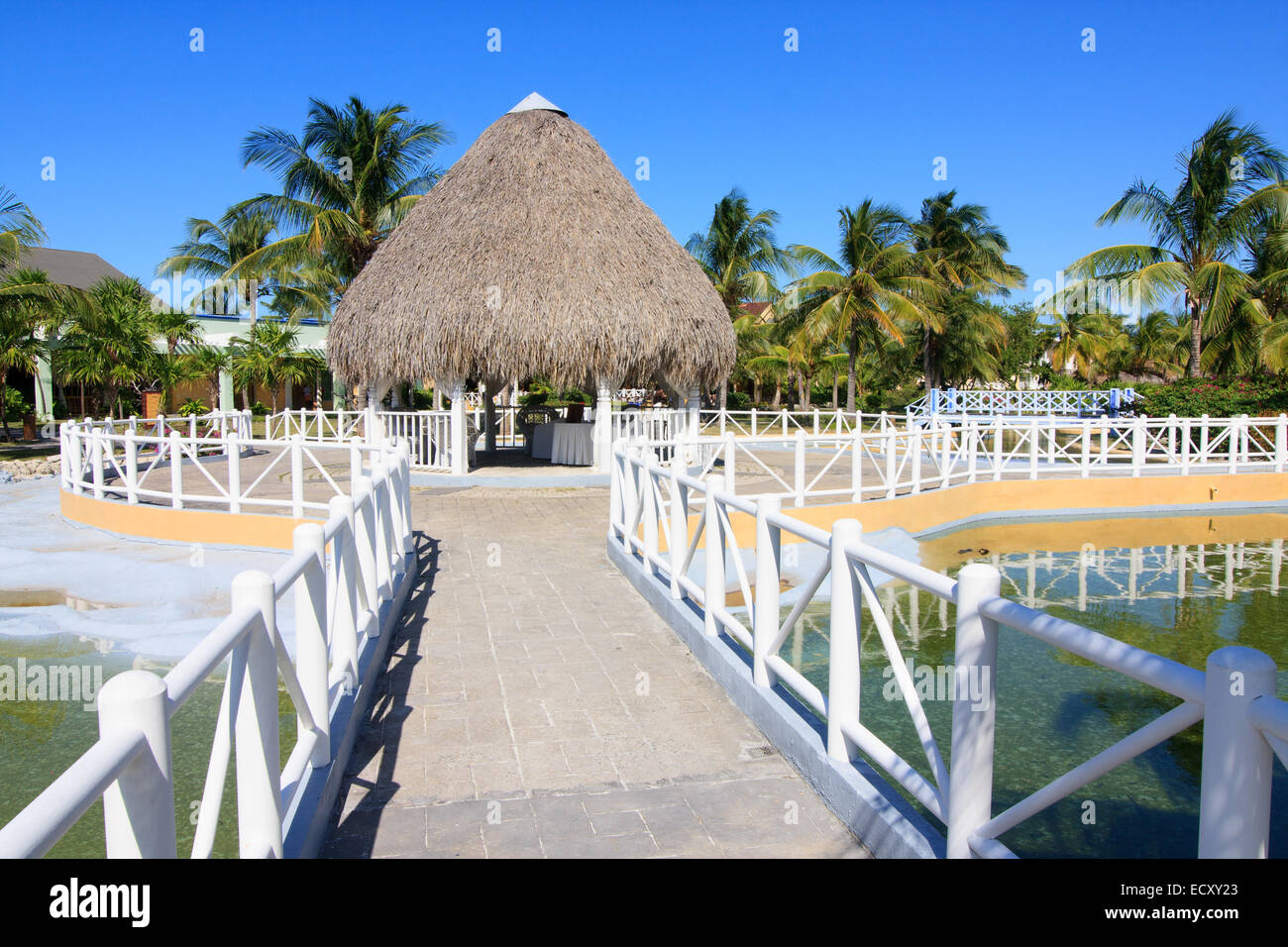 Area of hotel Sol Cayo Largo Stock Photo - Alamy