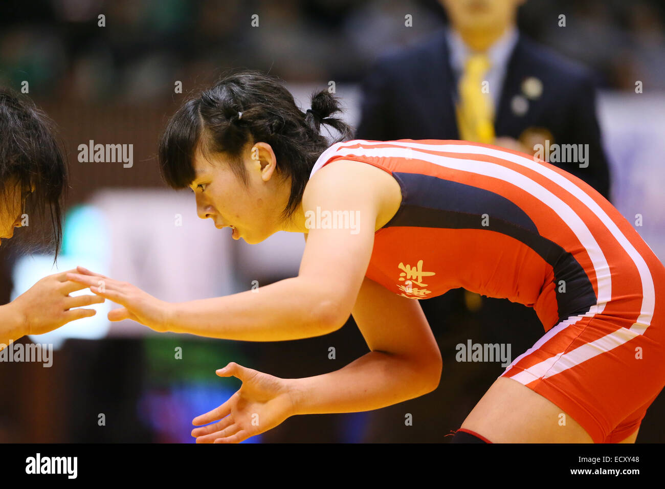 nd Yoyogi Gymnasium, Tokyo, Japan. 21st Dec, 2014. Shiomi Imai ...