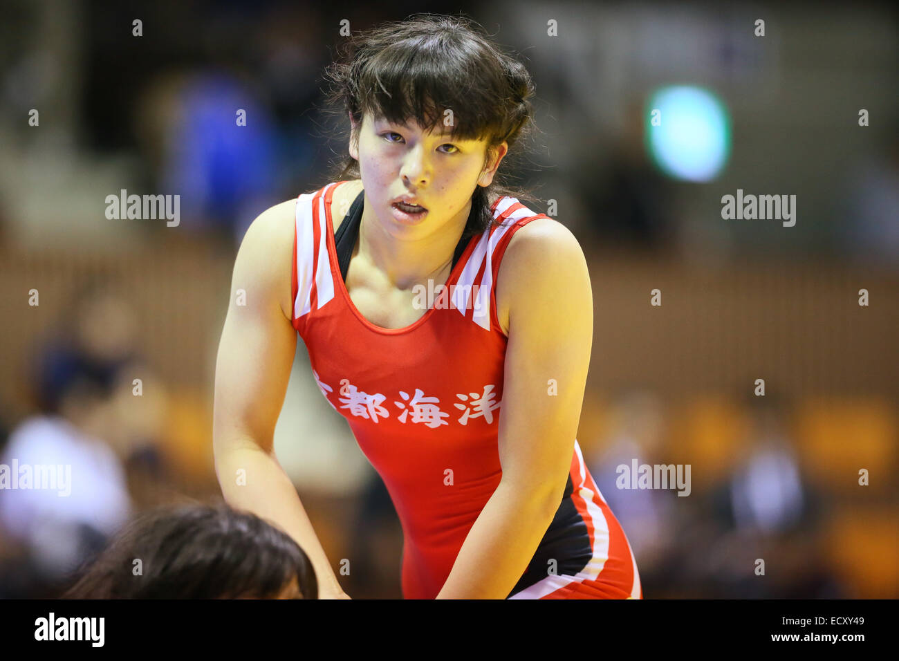 nd Yoyogi Gymnasium, Tokyo, Japan. 21st Dec, 2014. Shiomi Imai ...