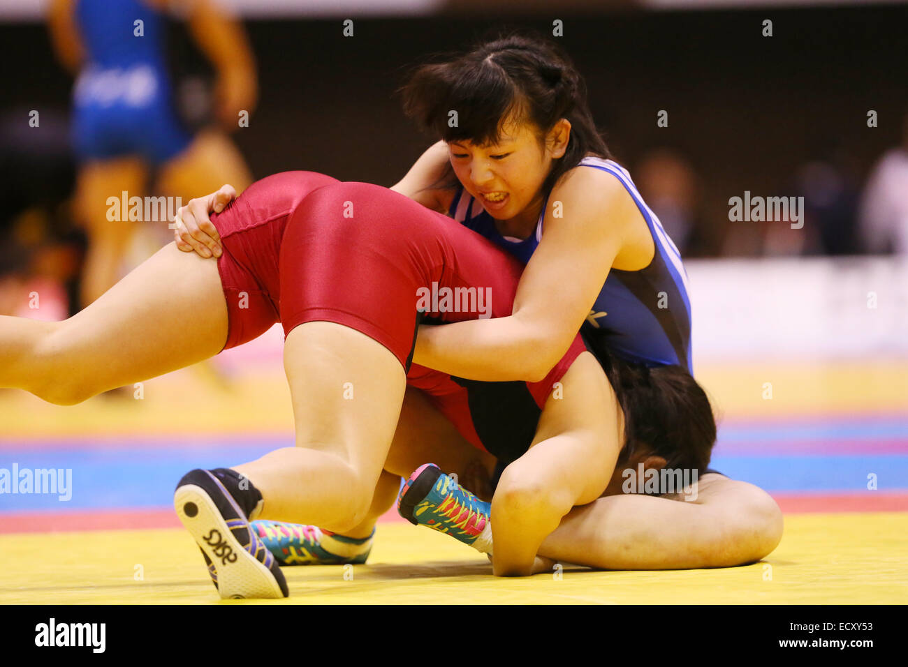 nd Yoyogi Gymnasium, Tokyo, Japan. 21st Dec, 2014. Shiomi Imai ...