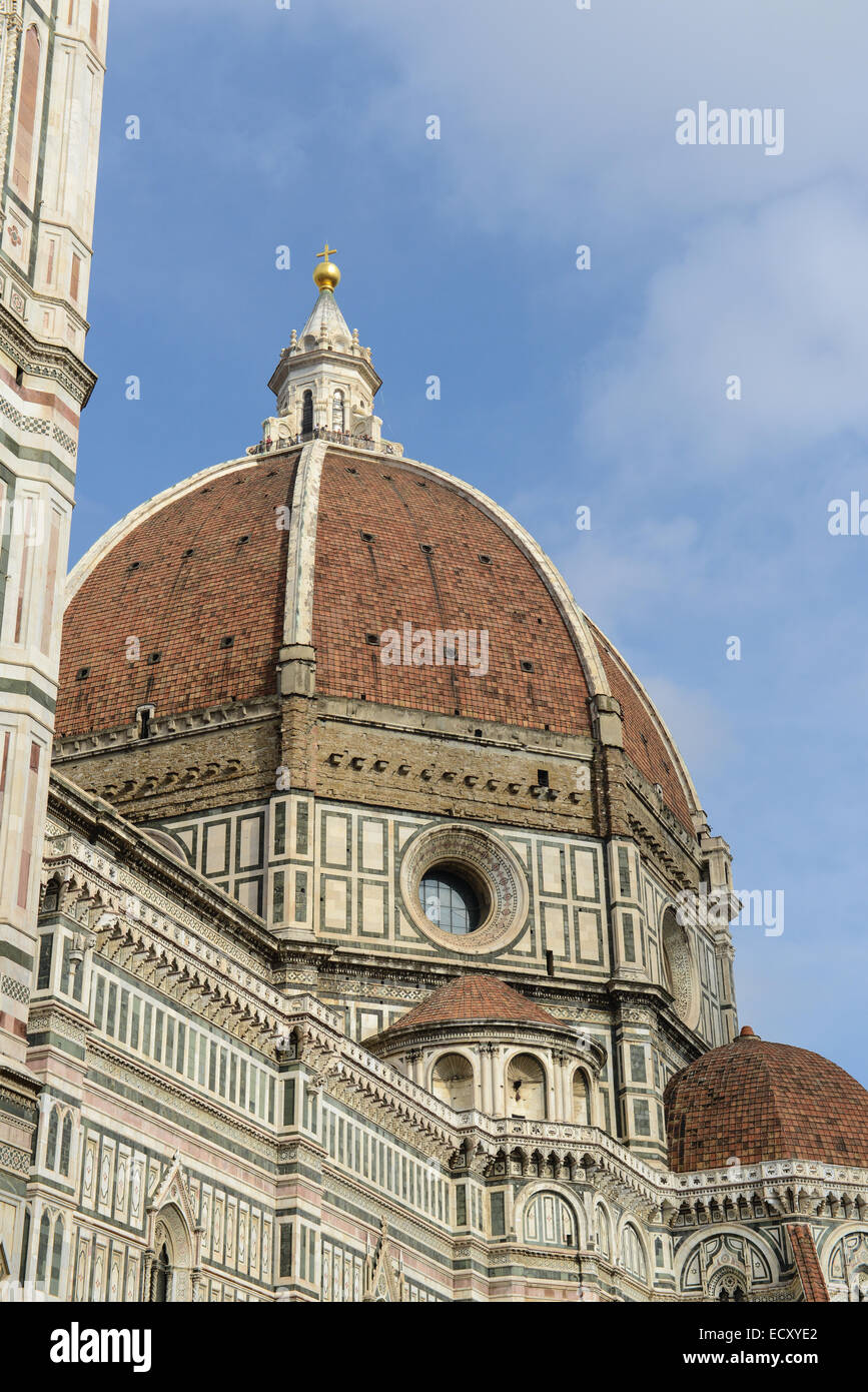 Duomo Basilica Cathedral Church from Giotto's Bell Tower Florence Italy ...