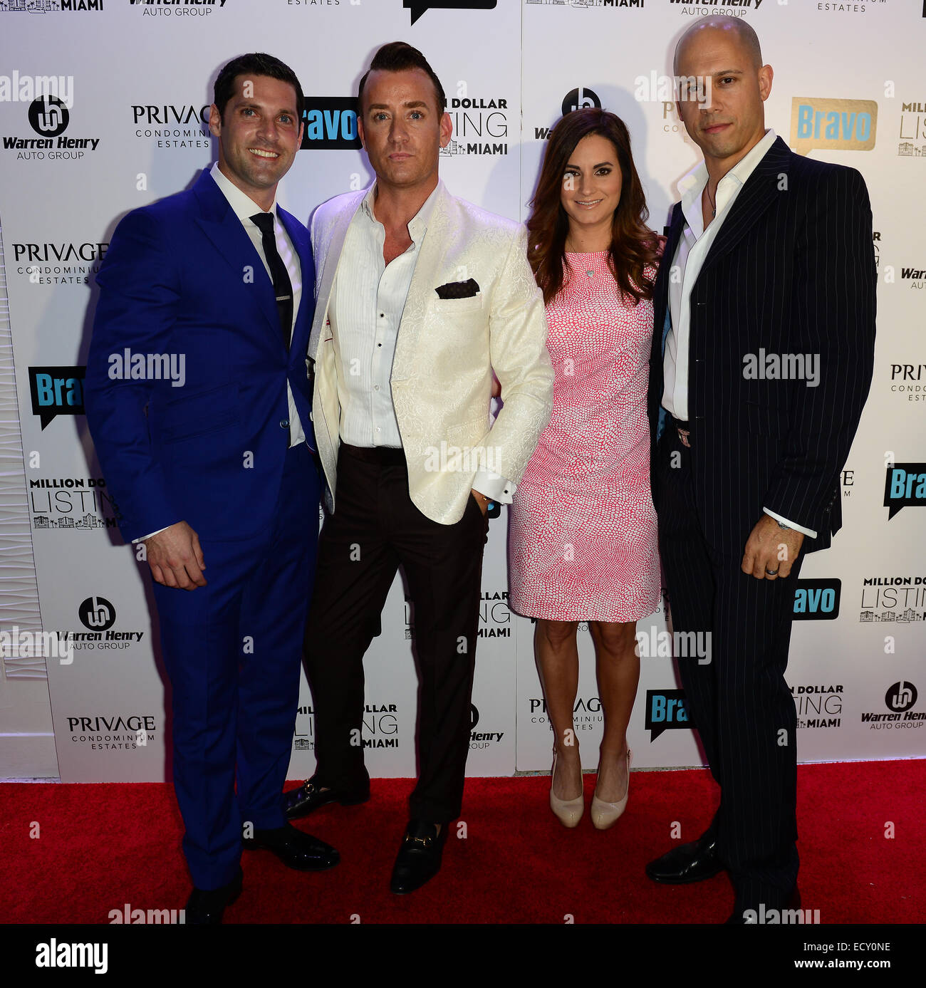 The 'Million Dollar Listing Miami Season One' VIP Premiere Party held ...