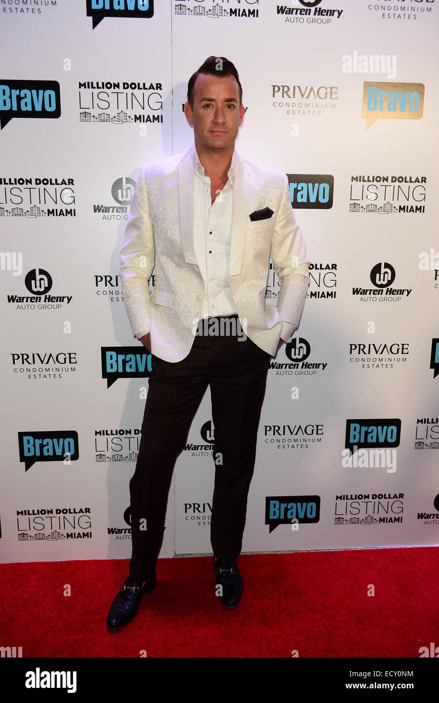 The 'Million Dollar Listing Miami Season One' VIP Premiere Party held ...