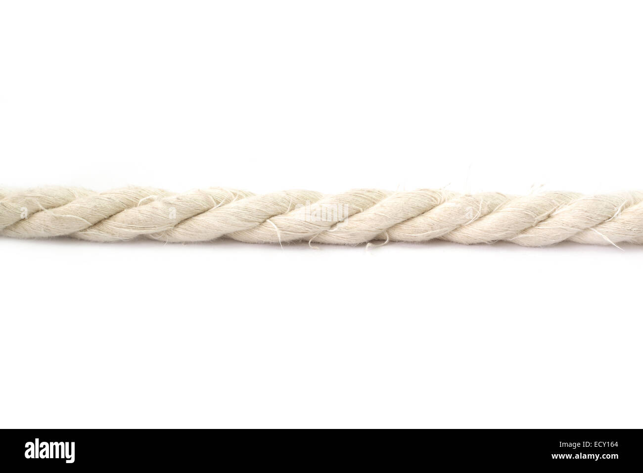 rope isolated on white background Stock Photo - Alamy