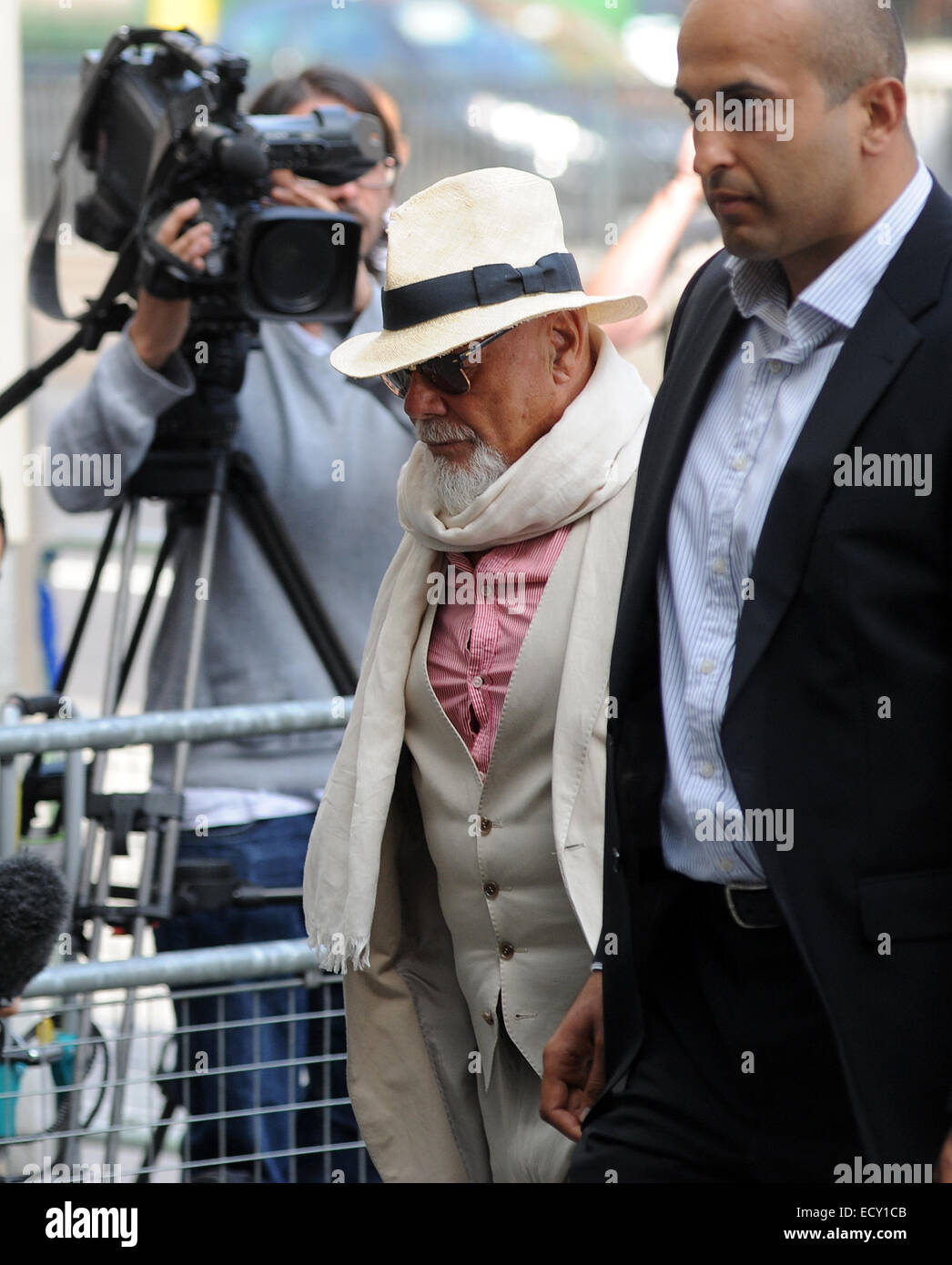 Gary Glitter (real name Paul Gadd) seen arriving at Westminster ...