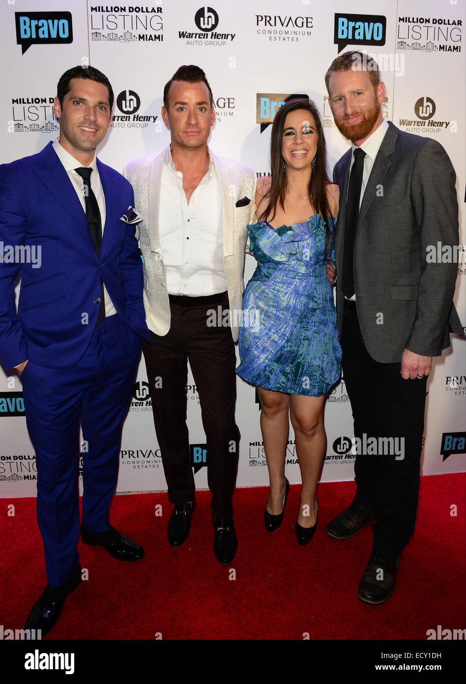 The 'Million Dollar Listing Miami Season One' VIP Premiere Party held ...