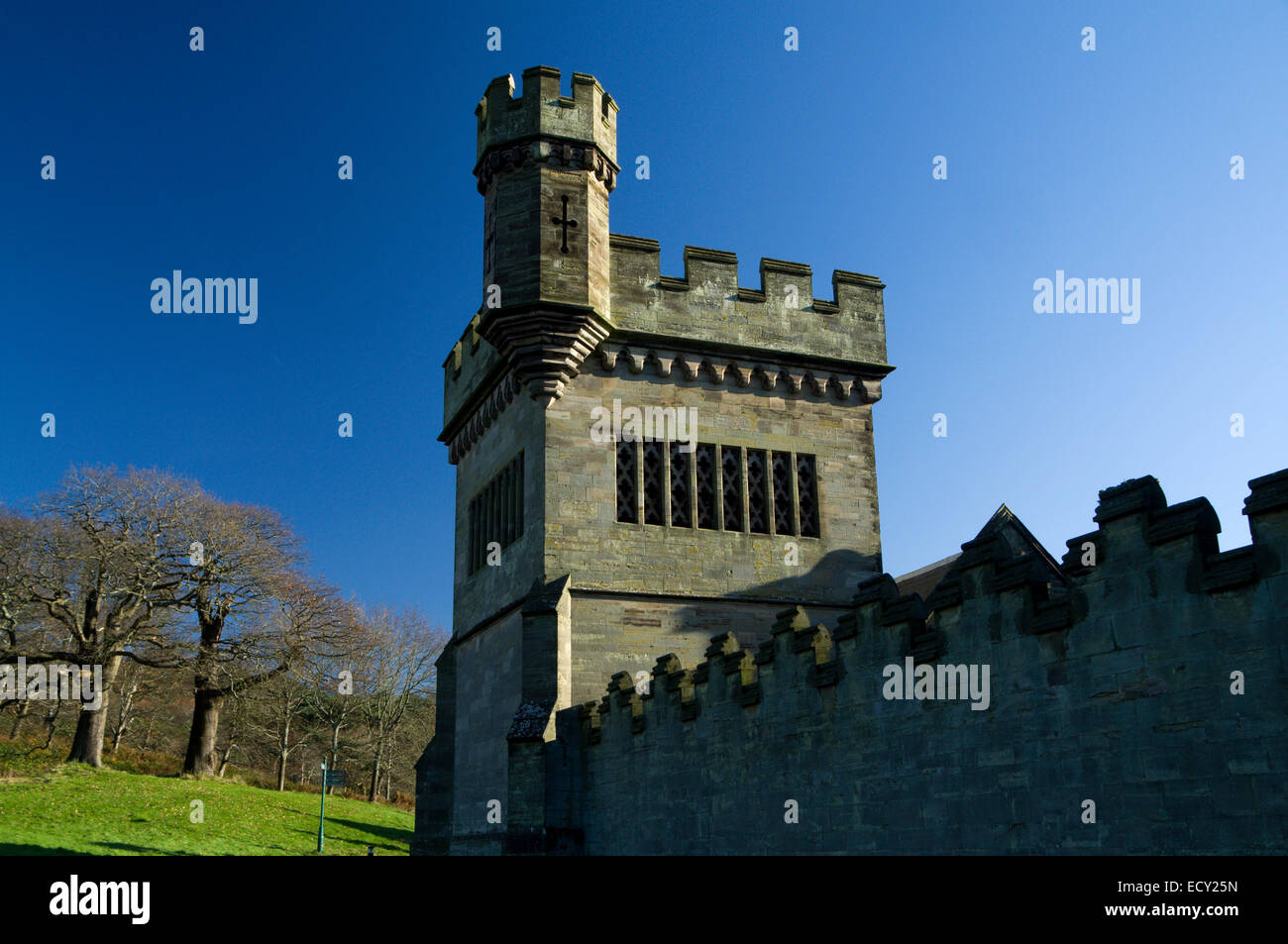 Margam Manor, Victorian Manor House, Port Talbot, South Wales Stock ...