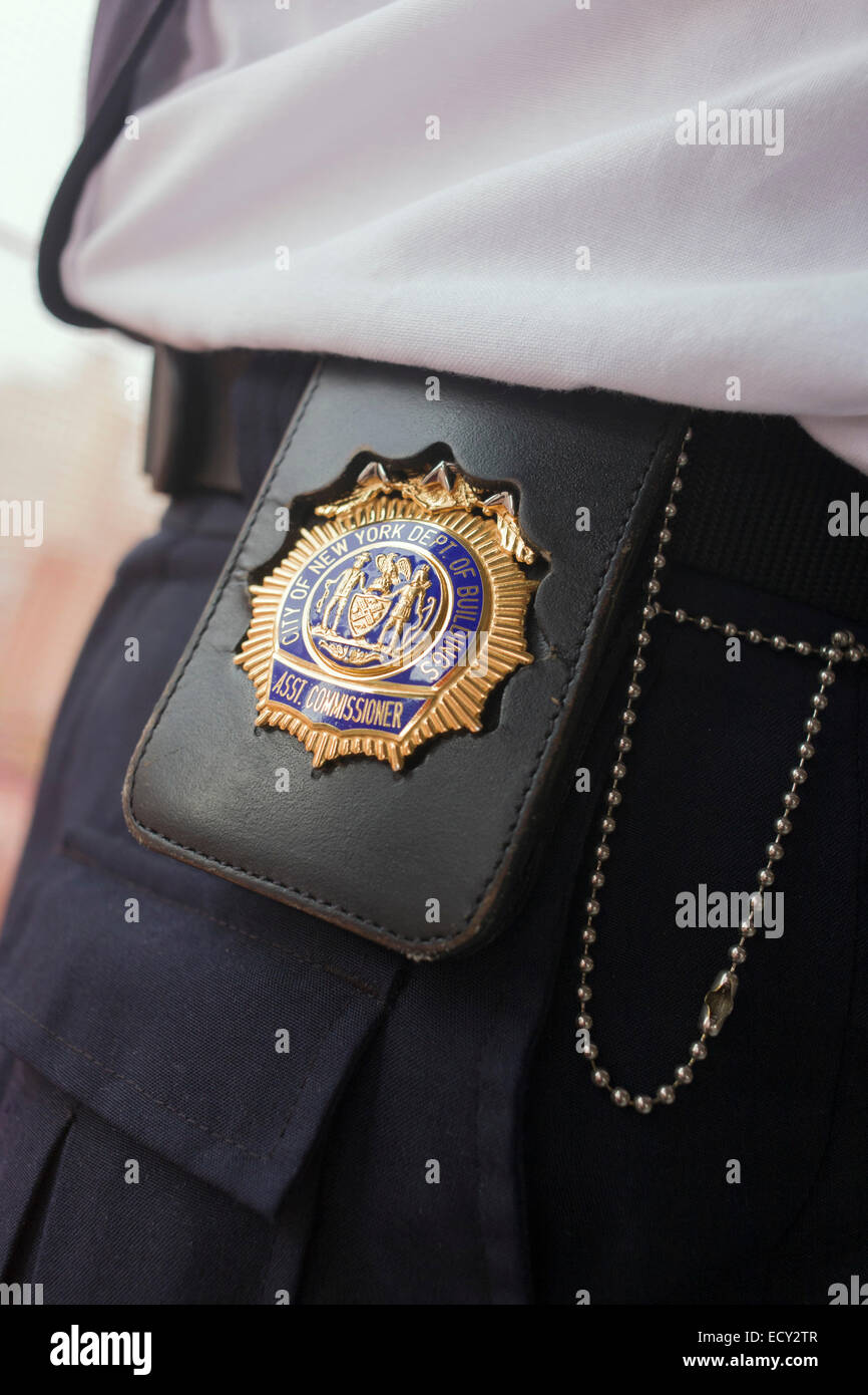 Official NYC shield belonging to Investigative Engineering Services ...