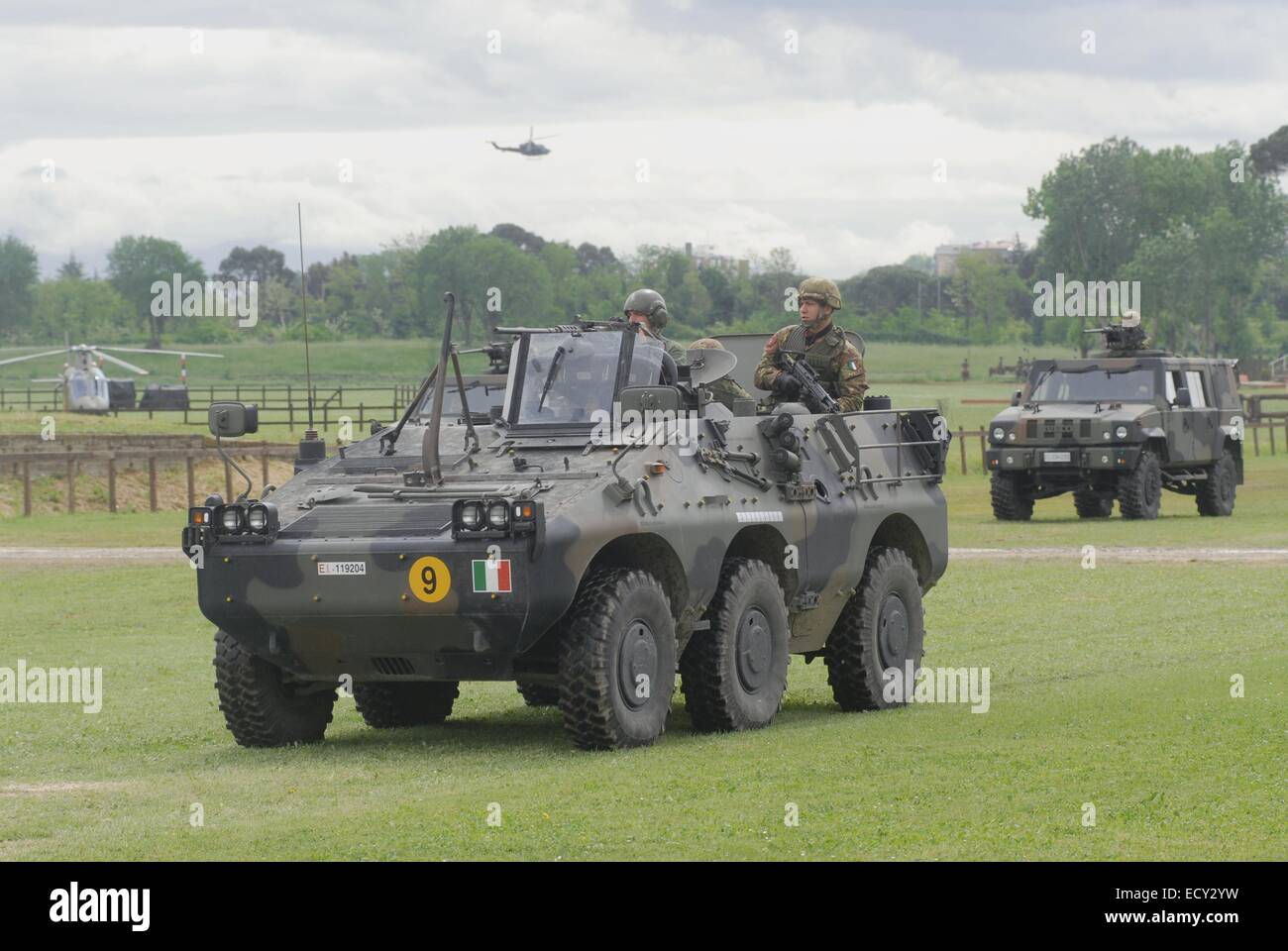 Italian army, Puma light armored car Stock Photo - Alamy