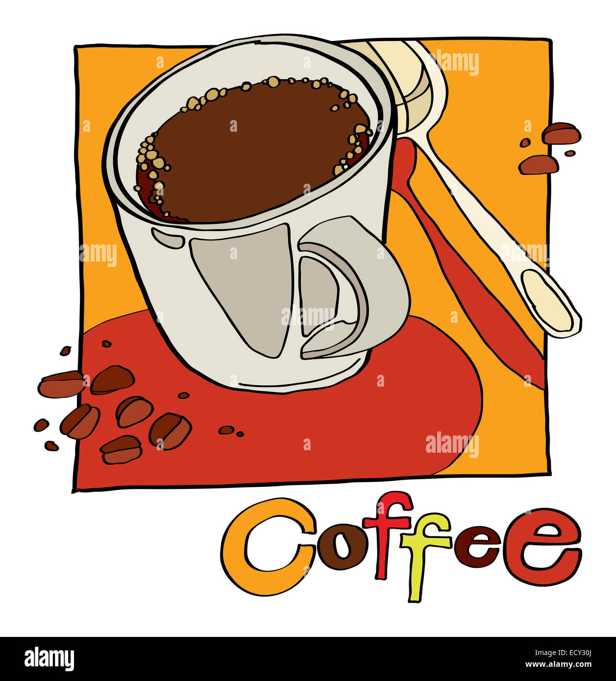 cup of coffee Stock Photo - Alamy
