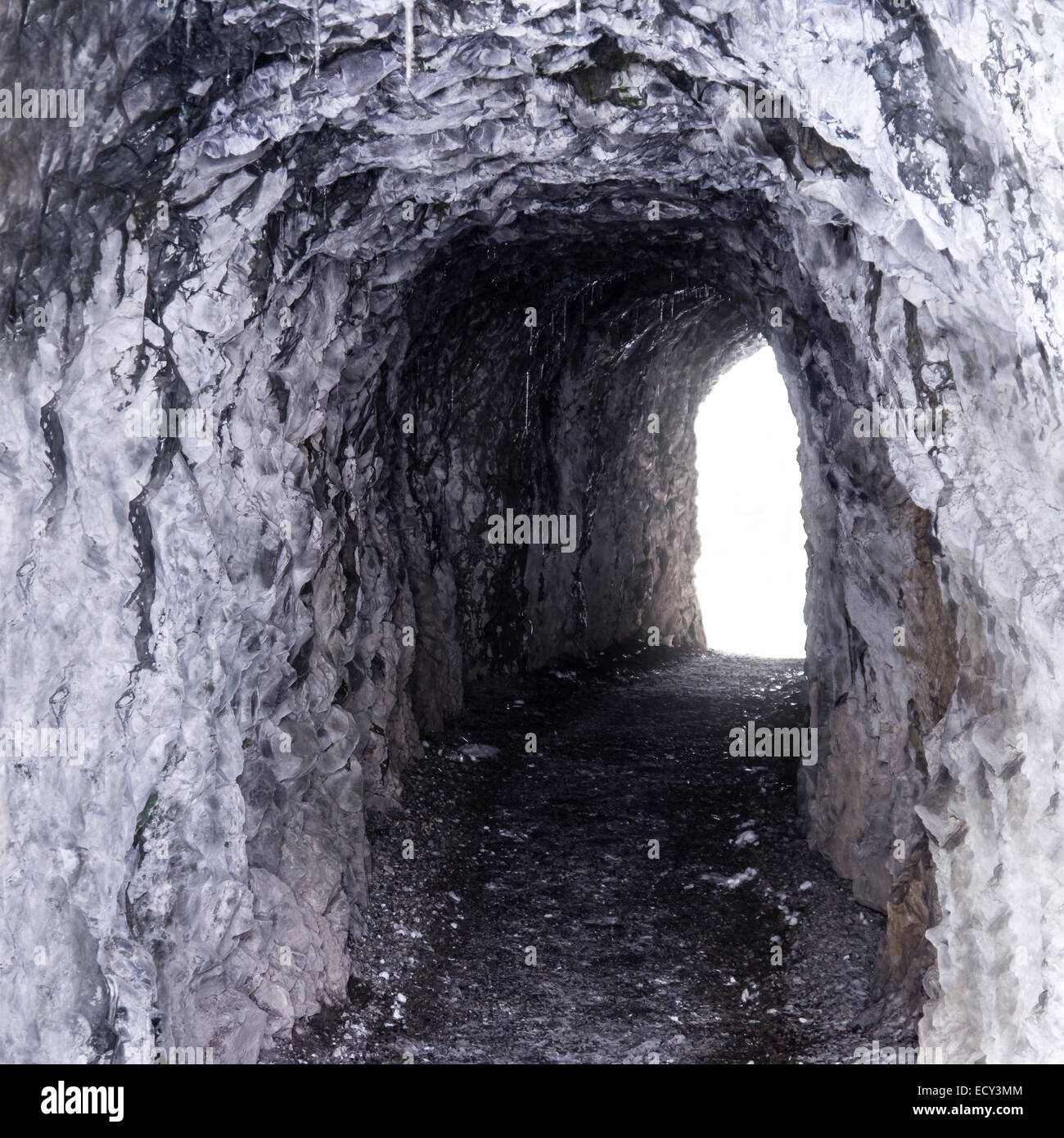 Tunnel rock texture hi-res stock photography and images - Alamy