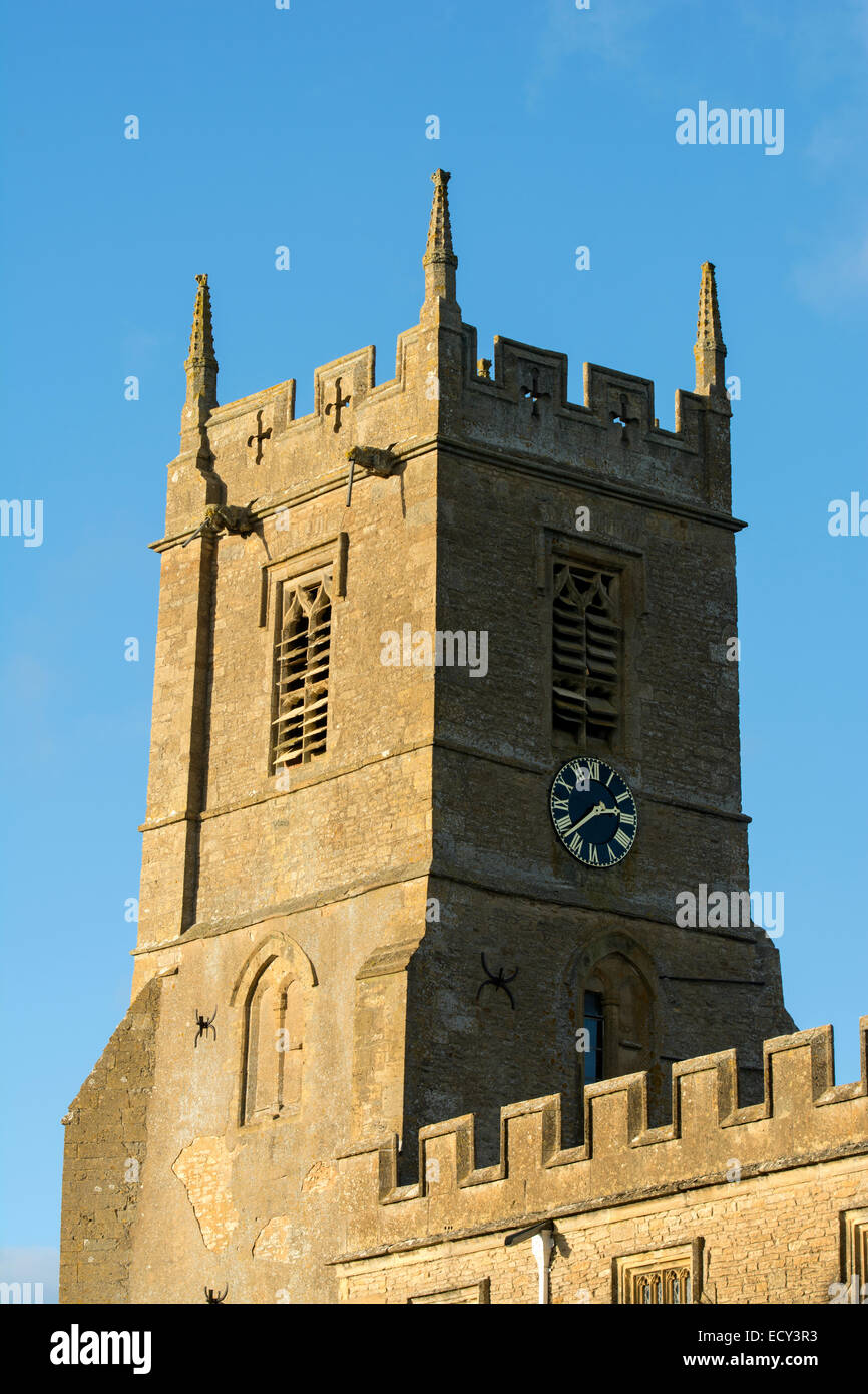 St. Peter and St. Paul Church, Long Compton, Warwickshire, England, UK ...