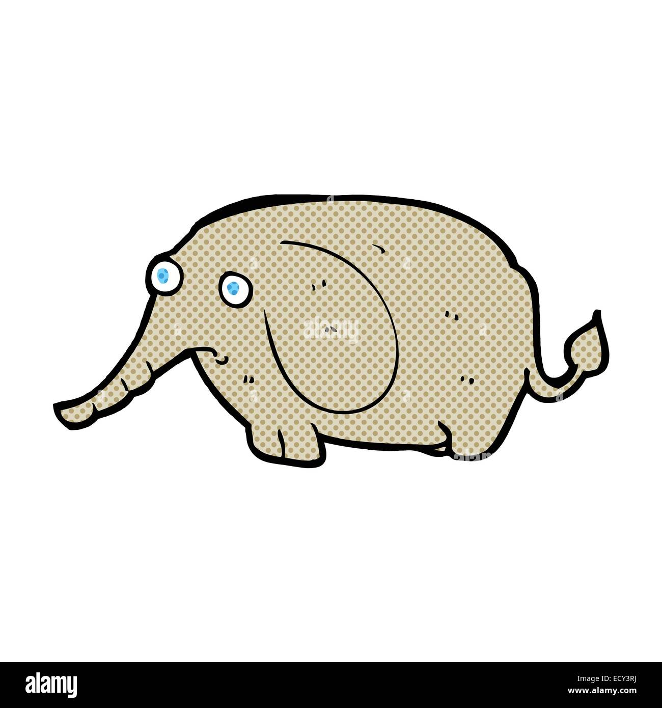 Sad elephant zoo Stock Vector Images - Alamy
