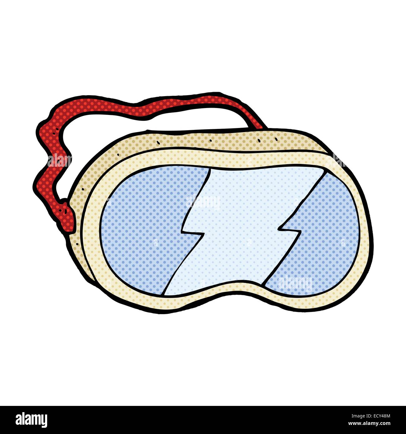 retro comic book style cartoon goggles Stock Vector Image & Art - Alamy