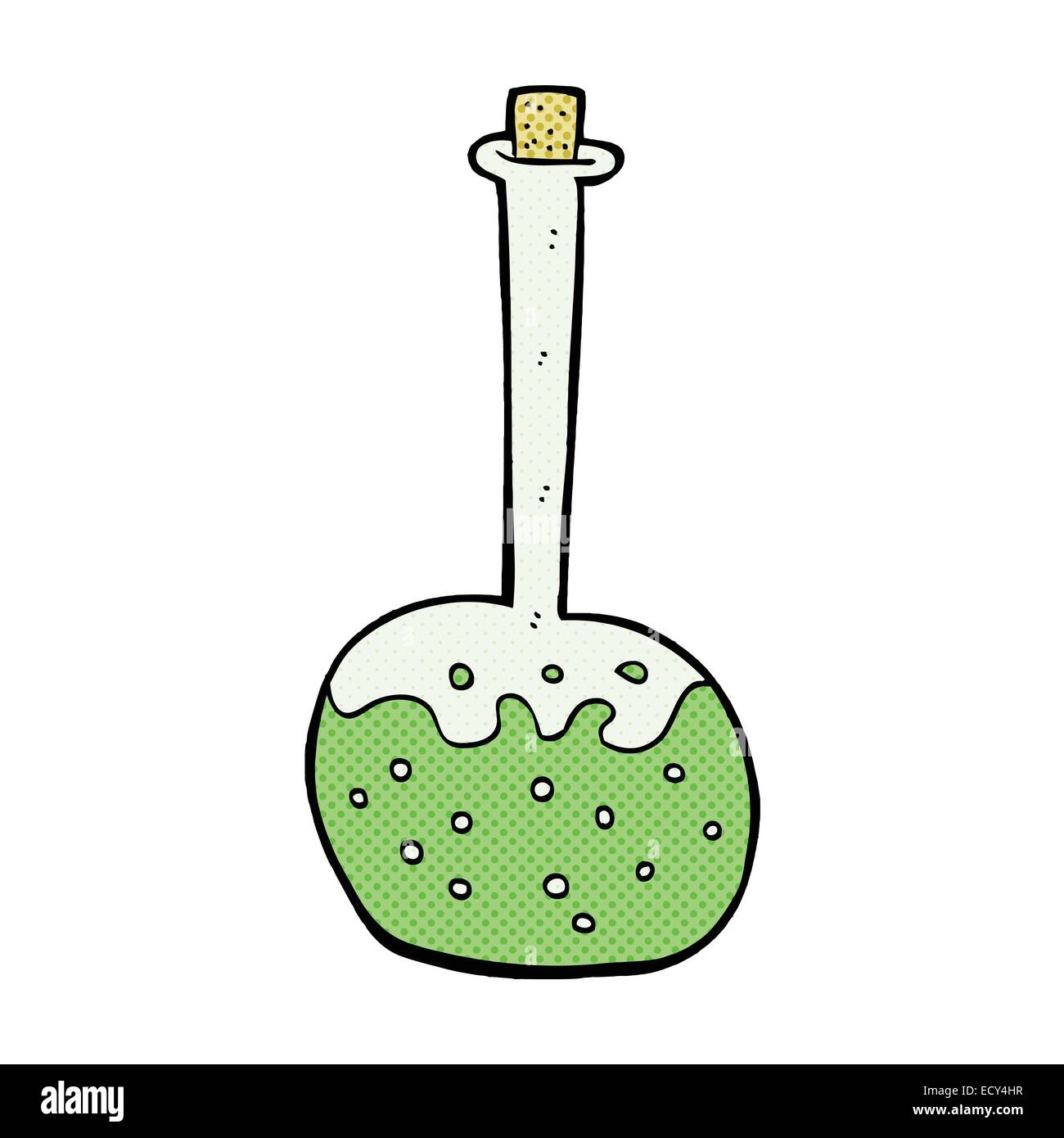 retro comic book style cartoon chemical potion Stock Vector Image & Art ...