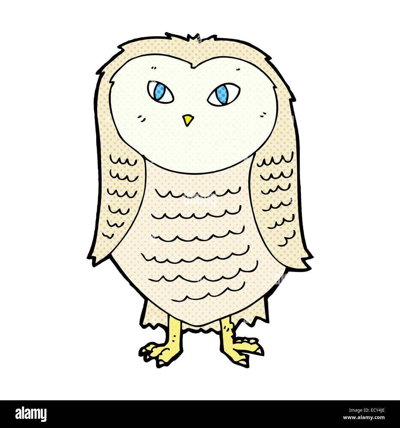 retro comic book style cartoon owl Stock Vector Image & Art - Alamy