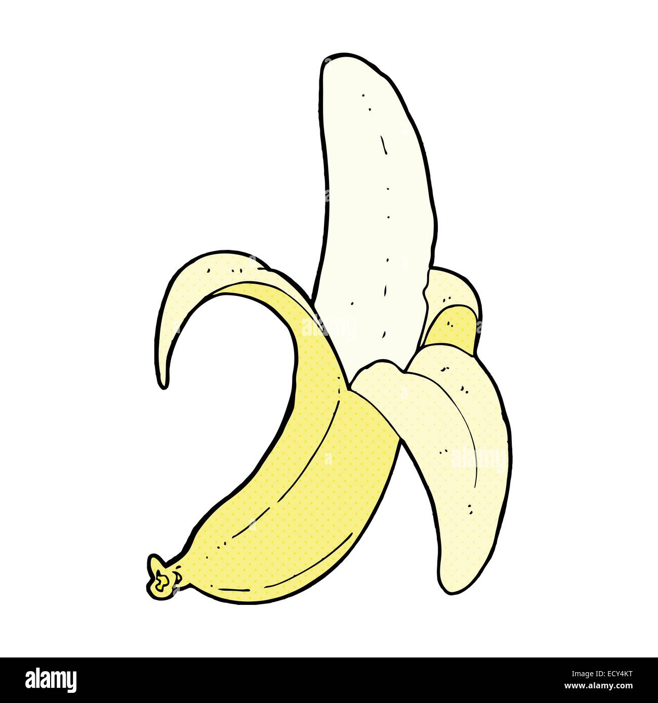 retro comic book style cartoon banana Stock Vector Image & Art - Alamy