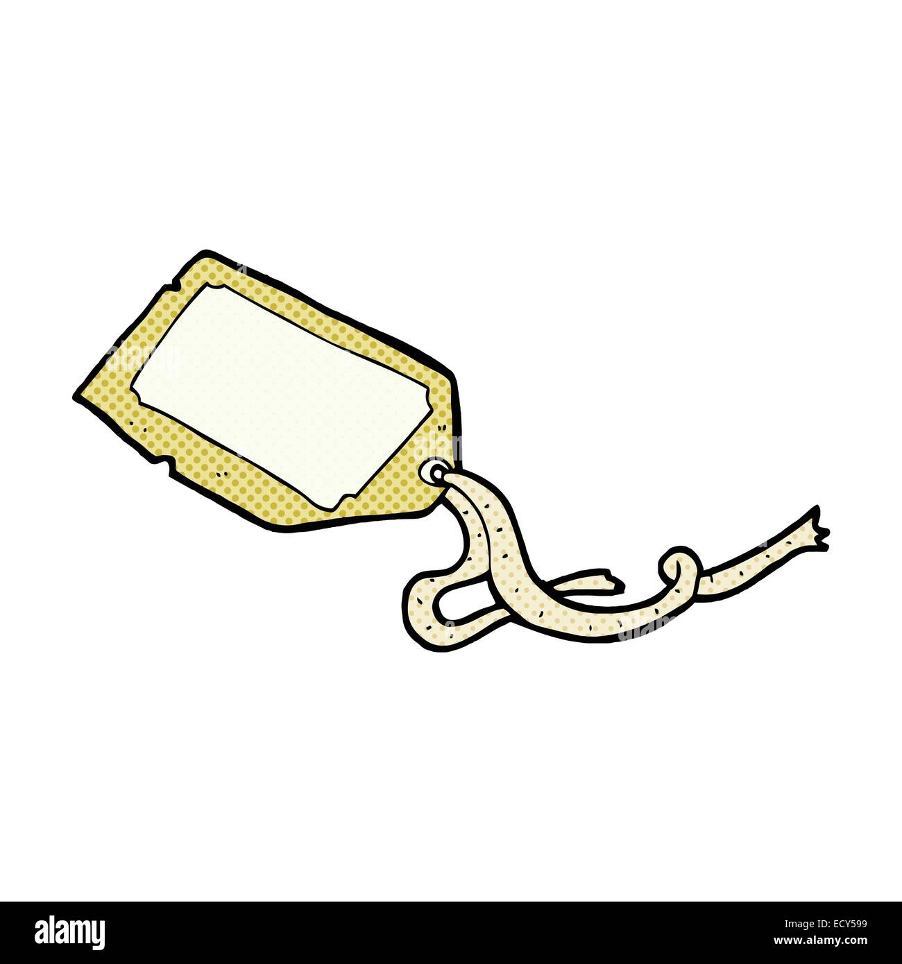retro comic book style cartoon luggage tag Stock Vector Image & Art - Alamy