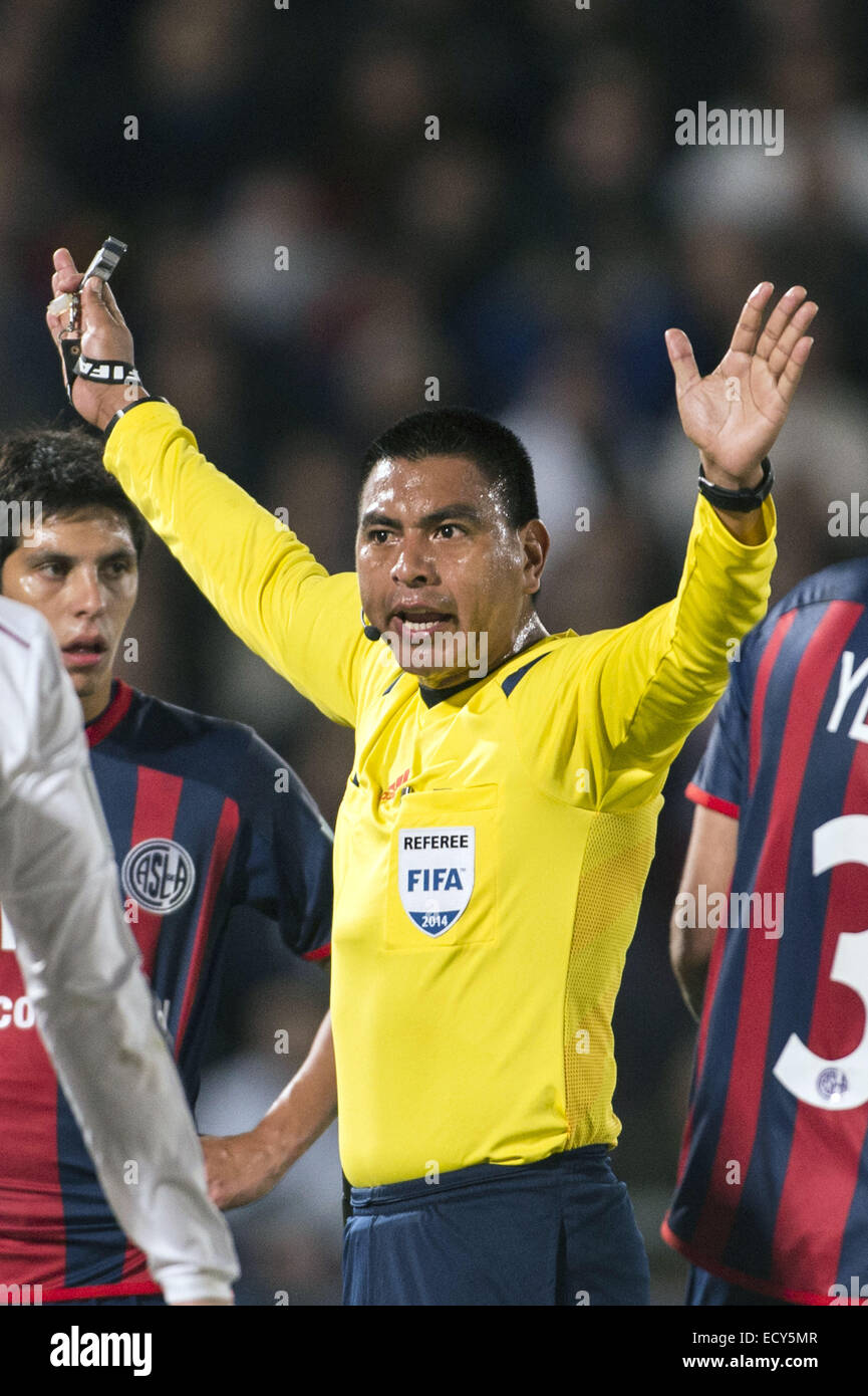 Marrakesh, Morocco. 20th Dec, 2014. Walter Lopez (Referee) Football ...