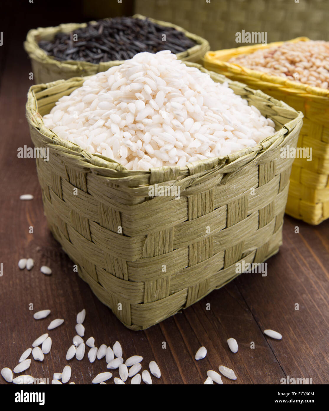 box with rice Stock Photo - Alamy