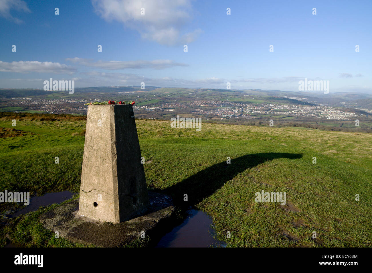 Trig point wales hi-res stock photography and images - Alamy