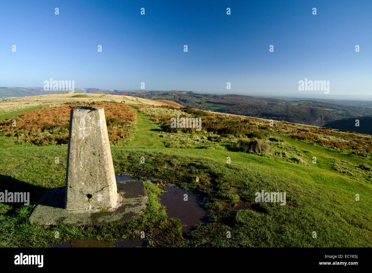 Trig point wales hi-res stock photography and images - Alamy