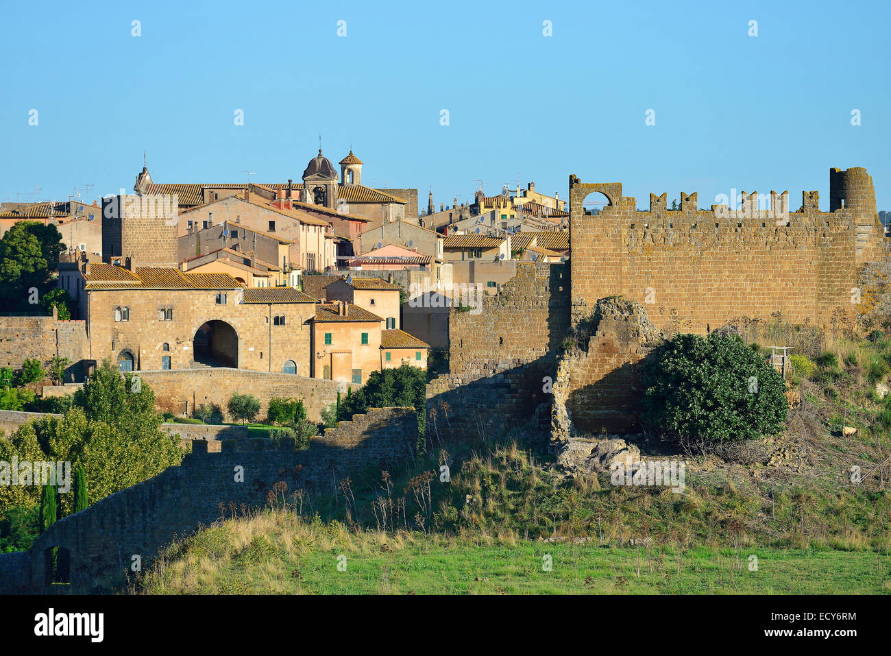 Historic centre, Centro Storico, Tuscania, Viterbo, Lazio, Italy Stock ...