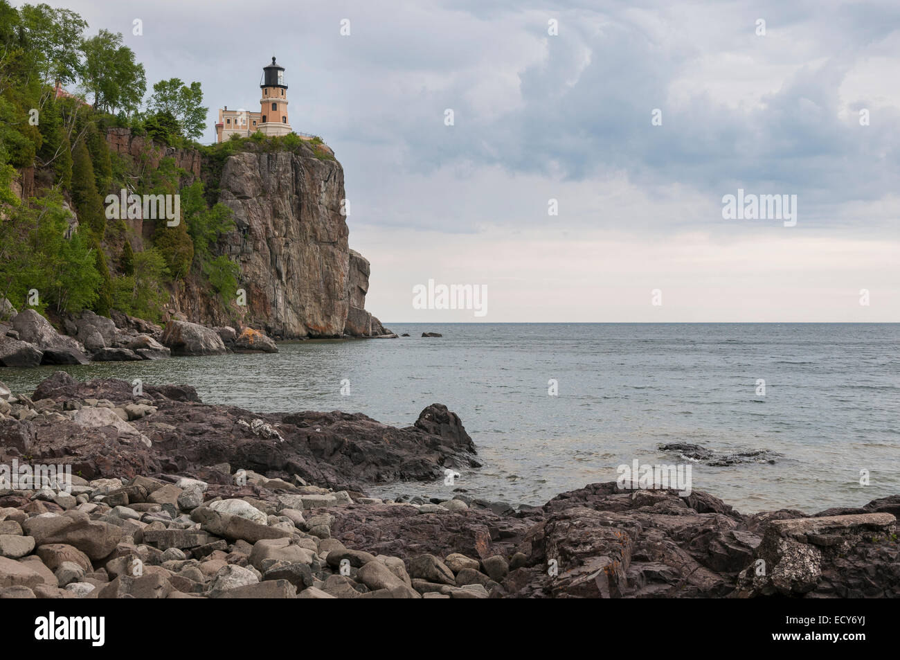 Split Rock Lighthouse, Lake Superior, Minnesota, United States Stock ...