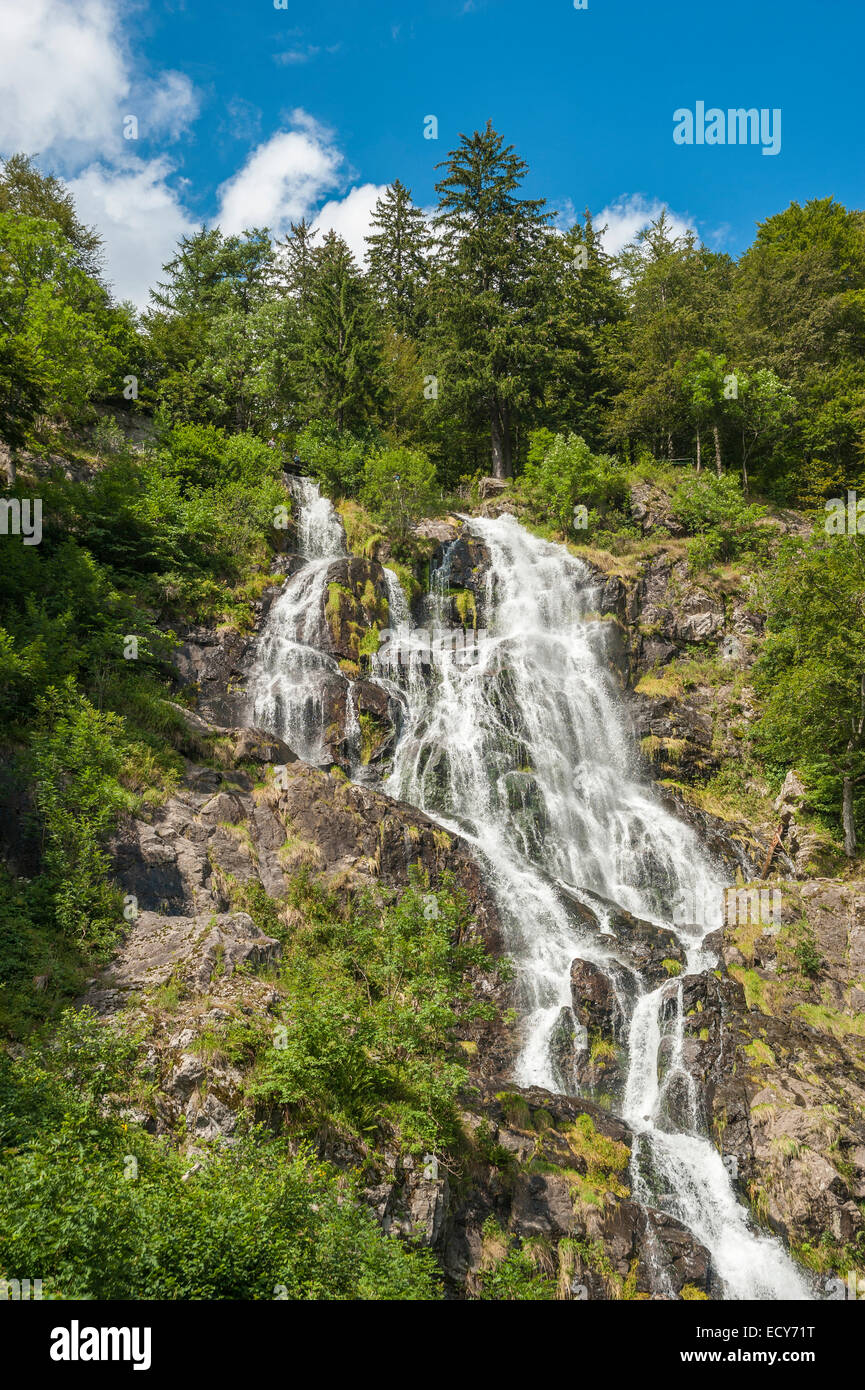Todtnau Waterfalls, Todtnau, Black Forest, Baden-Württemberg, Germany ...