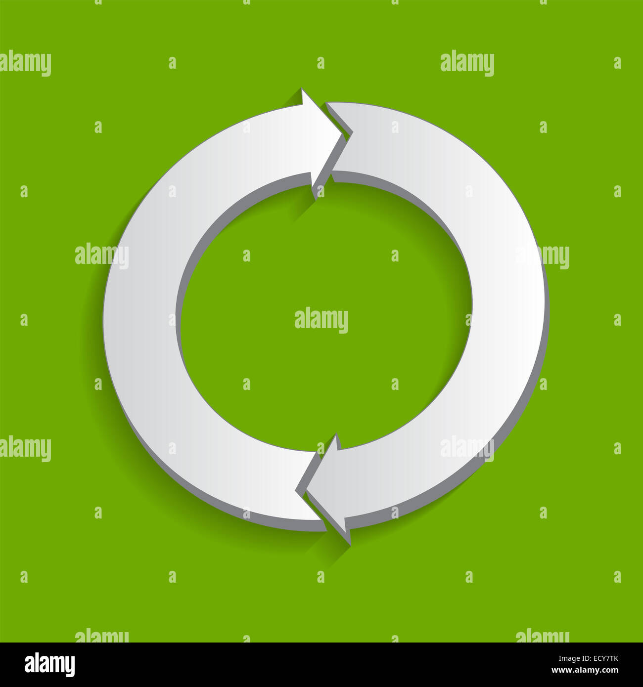 Vector Refresh Icon Illustration Stock Photo - Alamy