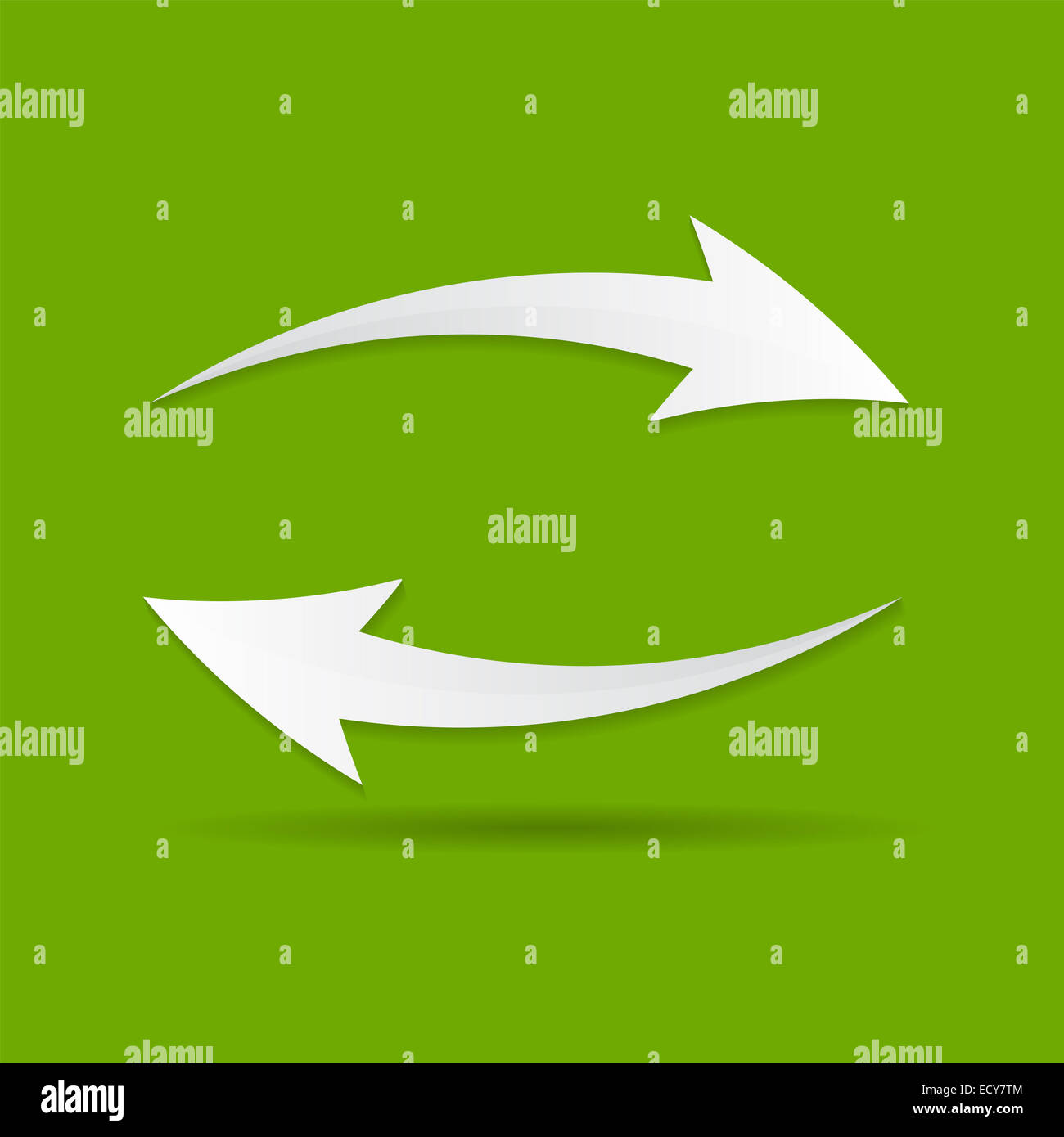 Vector Refresh Icon Illustration Stock Photo - Alamy