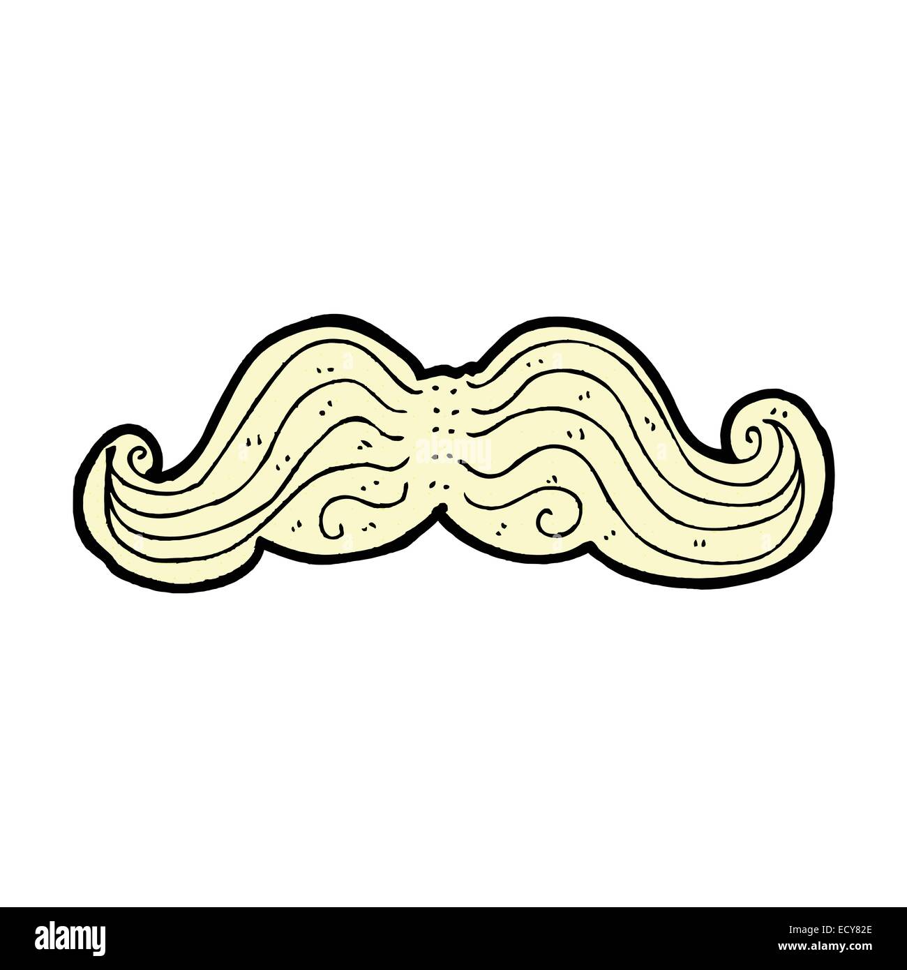 retro comic book style cartoon mustache Stock Vector Image & Art - Alamy